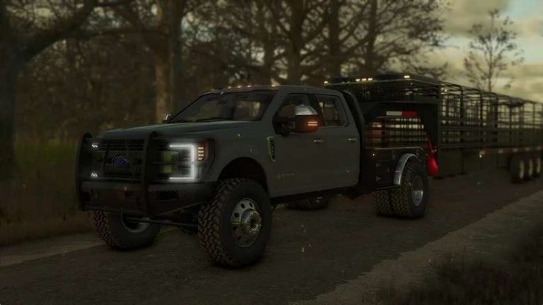 2017 F350 KR DRW v1.0.0.0 FS25 Mod | Farming Simulator 22 Mod