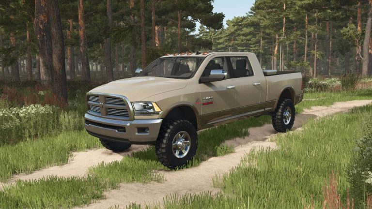 2018 RAM 3500 v1.0.0.0 FS25 Mod | Farming Simulator 22 Mod