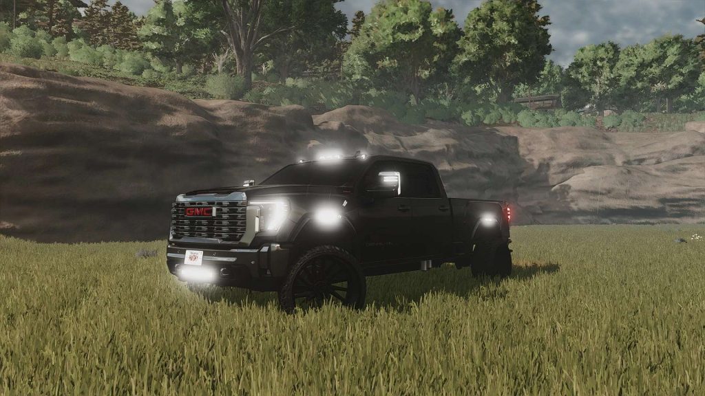 2024 GMC Sierra Denali 2500/3500 v1.0.0.0 FS25 Mod | Farming Simulator ...