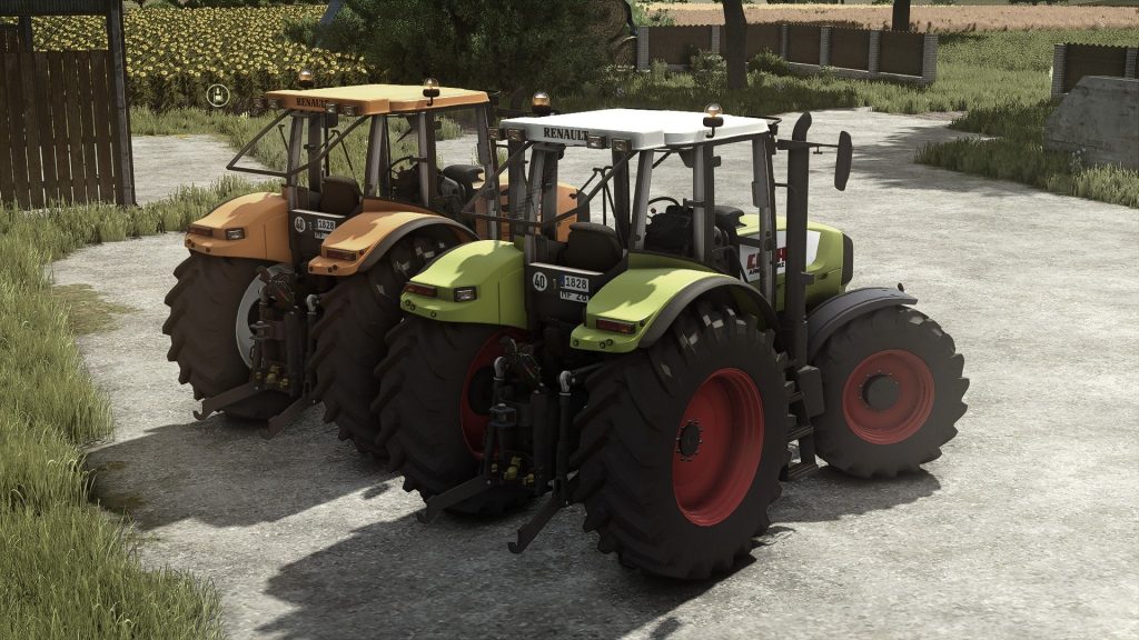 CLAAS / Renault Ares 836 RZ V1.0.0.6 FS25 Mod | Farming Simulator 22 Mod