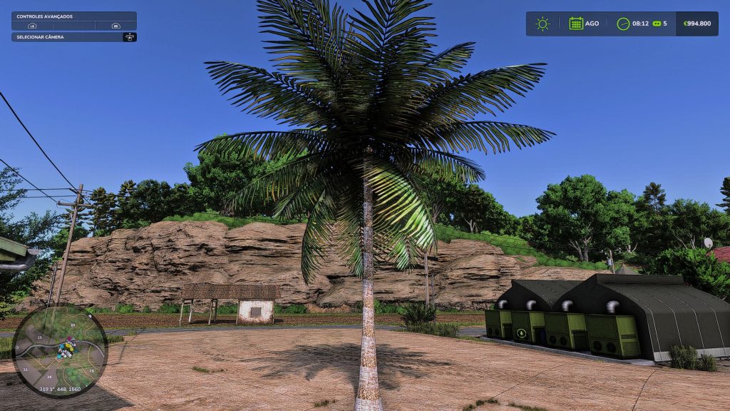 Coconut tree V1.0.0.0 FS25 Mod | Farming Simulator 22 Mod