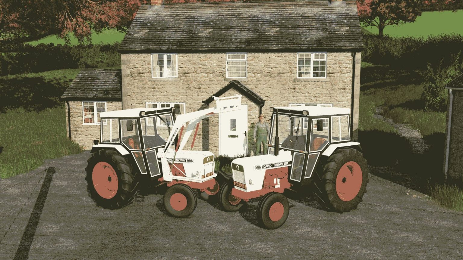 David Brown 996 V1.0.0.0 FS25 Mod | Farming Simulator 22 Mod