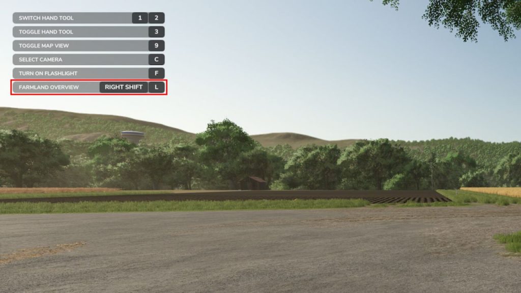 Farmland Overview V1.0.2.0 FS25 Mod | Farming Simulator 22 Mod