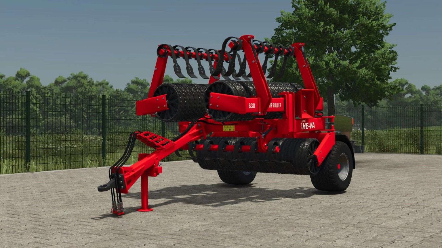 HE-VA Tip Roller 630 v1.0.0.0 FS25 Mod | Farming Simulator 22 Mod