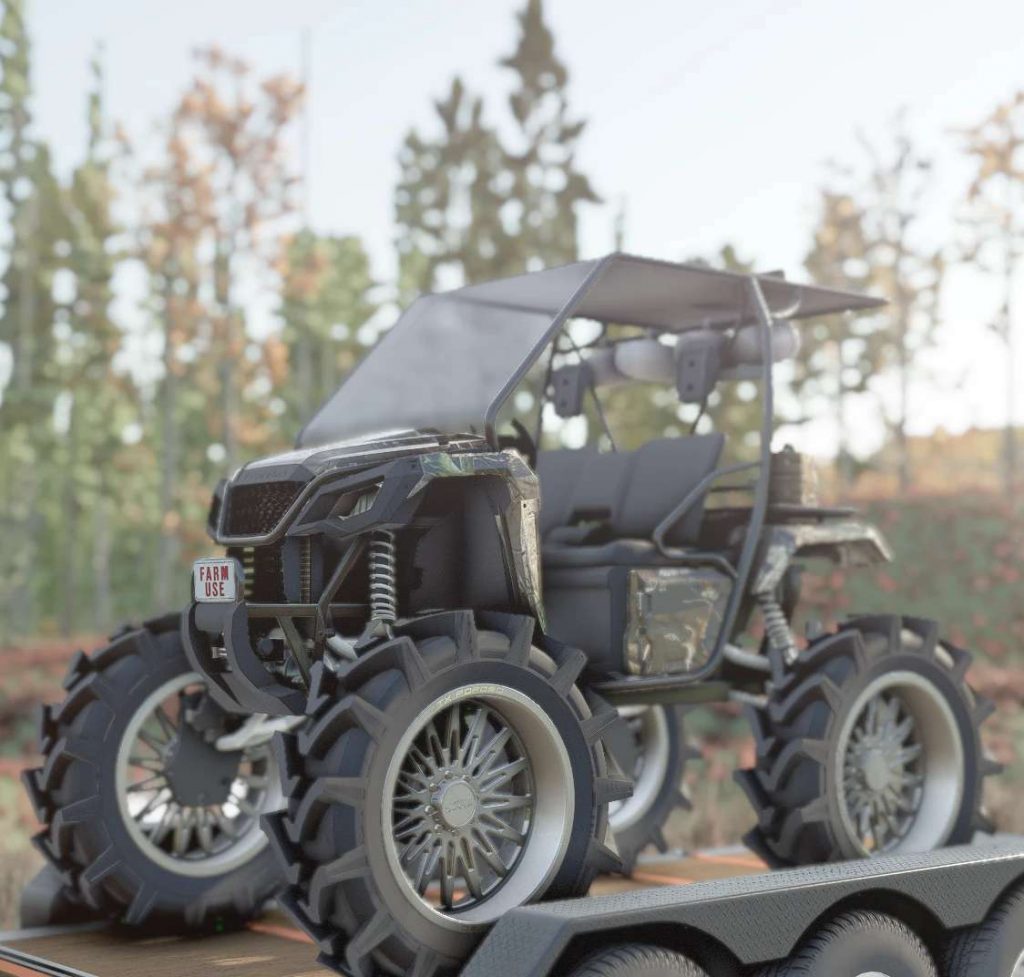 Honda P500 v1.0.0.0 FS25 Mod | Farming Simulator 22 Mod