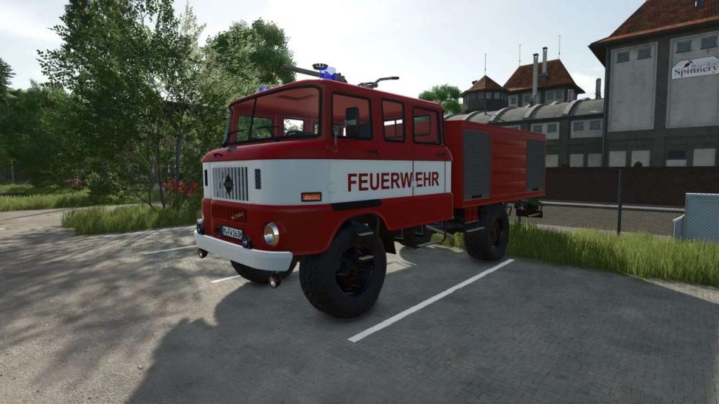 IFA W50 TLF v1.1.0.0 FS25 Mod | Farming Simulator 22 Mod