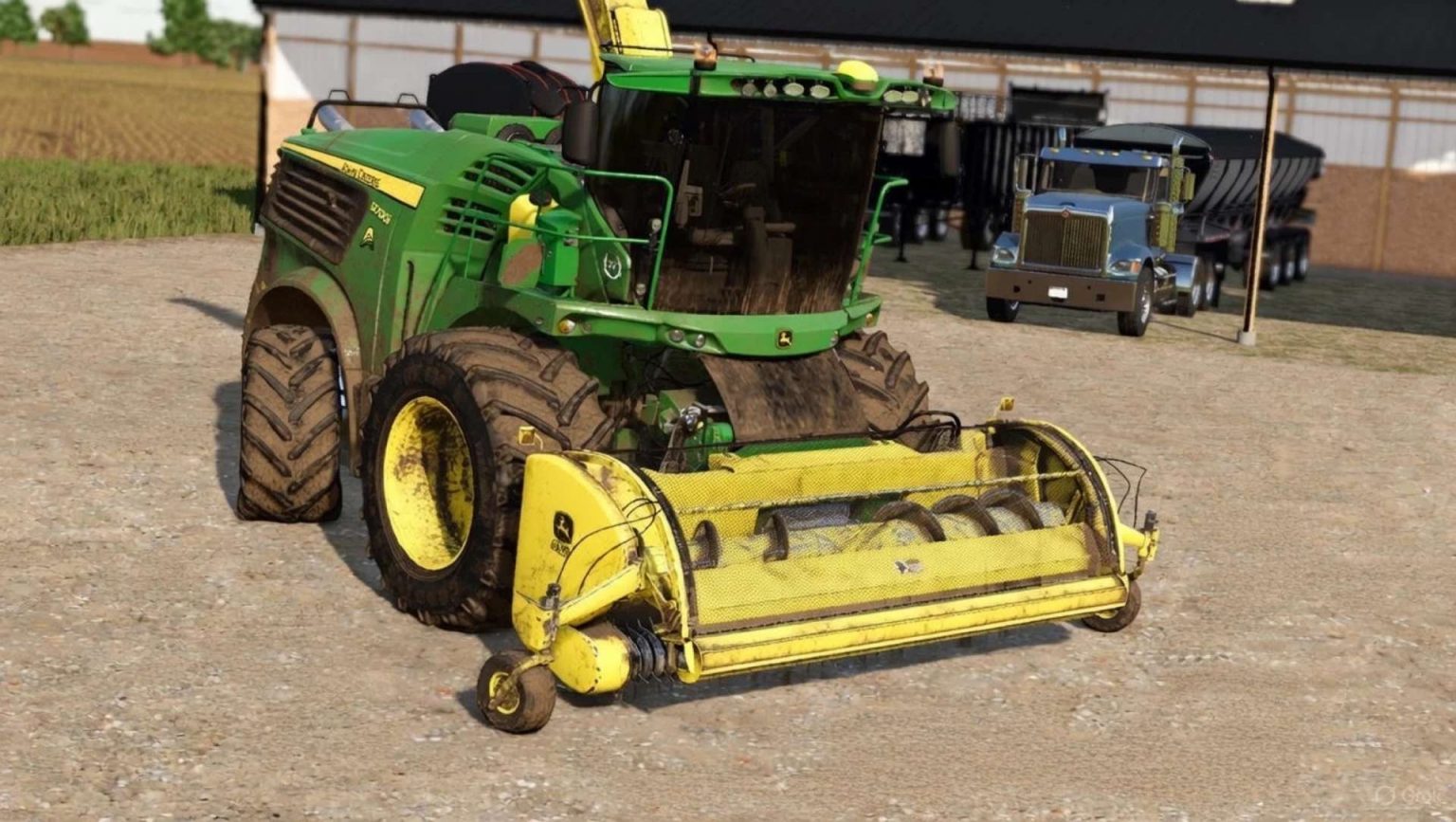 John Deere 659 Pickup head v1.0.0.0 FS25 Mod | Farming Simulator 22 Mod
