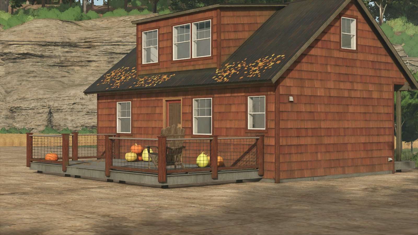 Log Cabin House v1.0.0.0 FS25 Mod | Farming Simulator 22 Mod