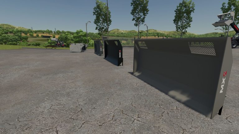 MX silage blade V1.1.0.0 FS25 Mod | Farming Simulator 22 Mod