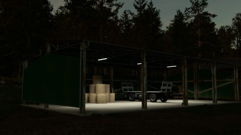 Old Rusty Shed V1.1.0.0 FS25 Mod | Farming Simulator 22 Mod