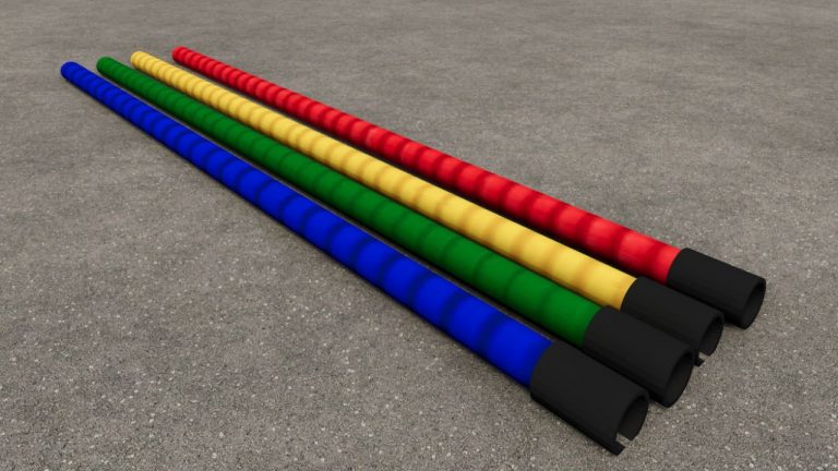 Public works pipe pack V1.0.0.0 FS25 Mod | Farming Simulator 22 Mod