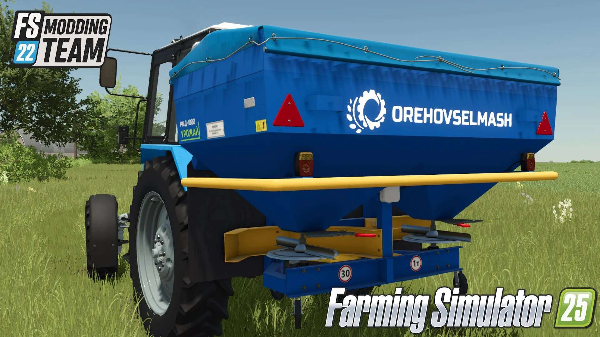 RMD-1000 Orikhovsilmash v1.0.0.0 FS25 Mod | Farming Simulator 22 Mod
