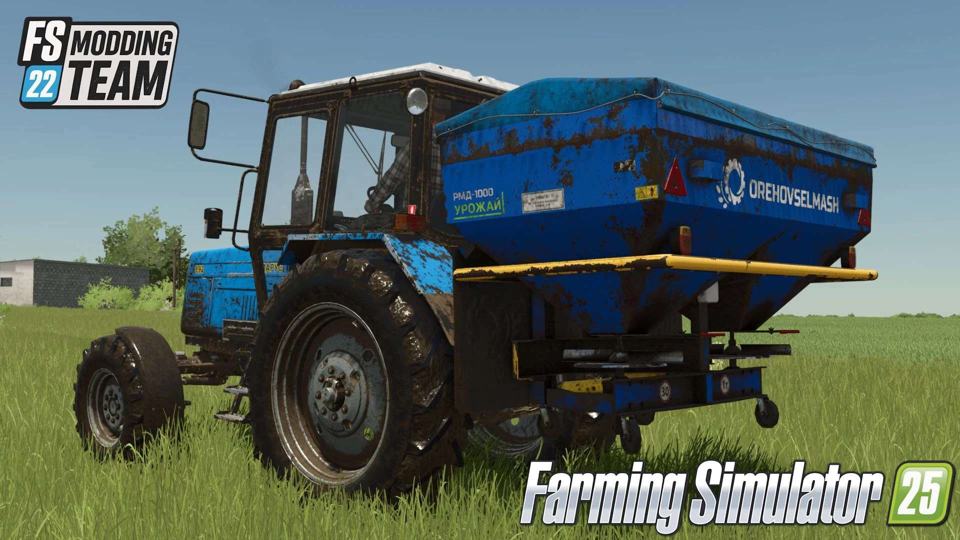 RMD-1000 Orikhovsilmash v1.0.0.0 FS25 Mod | Farming Simulator 22 Mod