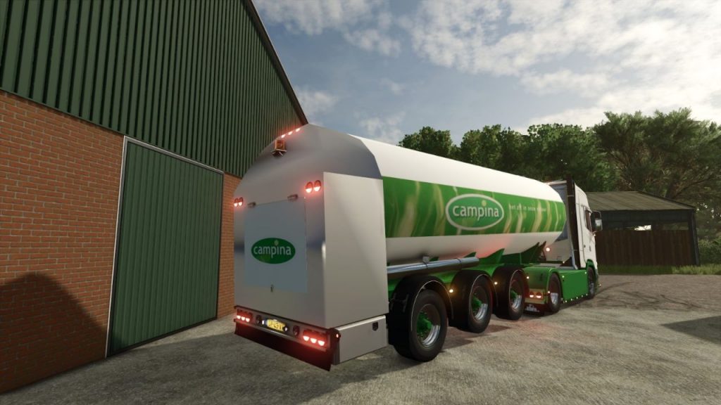 RMO Dutch milk trailer V1.0.0.2 FS25 Mod | Farming Simulator 22 Mod