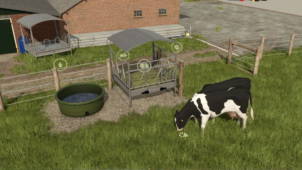 Simple Cow Pasture V1.0.0.0 FS25 Mod | Farming Simulator 22 Mod