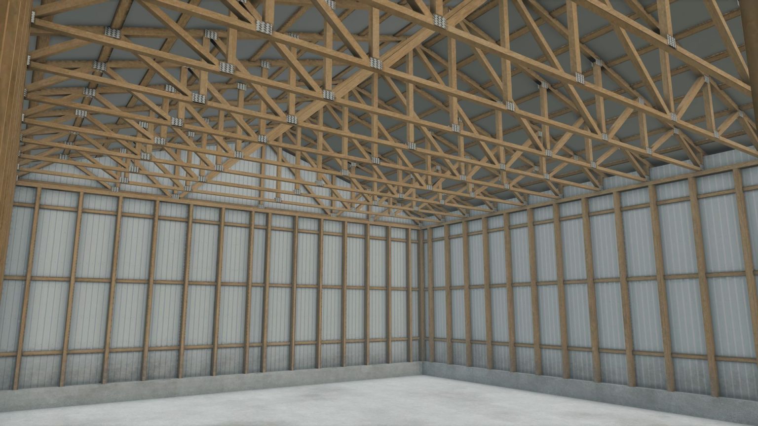 Square shed V1.0.0.0 FS25 Mod | Farming Simulator 22 Mod