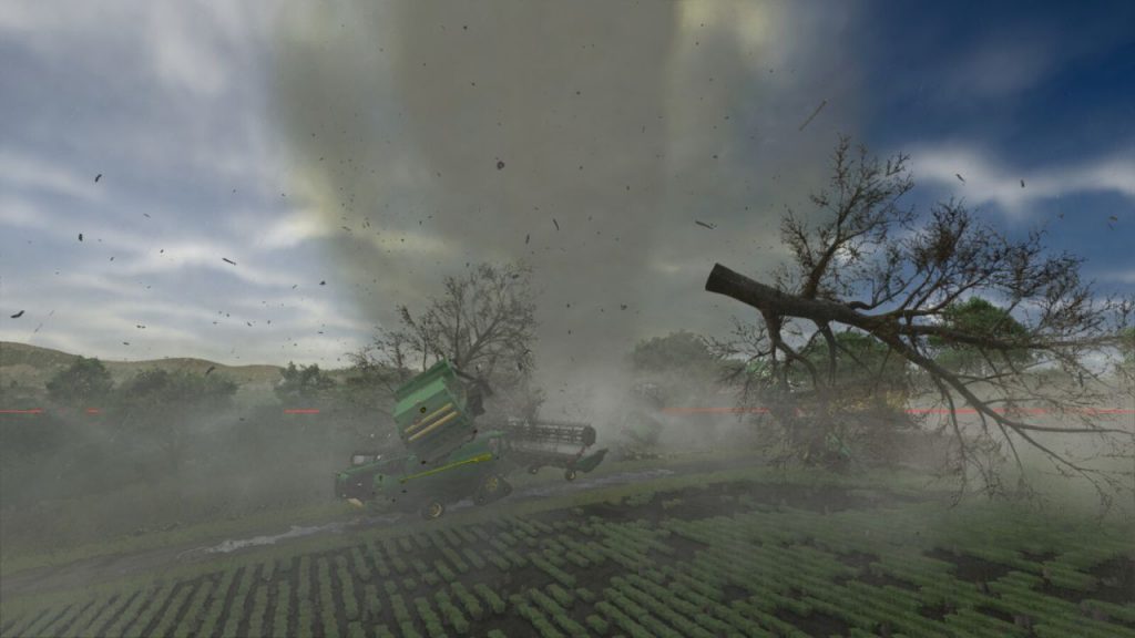 Tornado Physics V3.0.0.0 FS25 Mod | Farming Simulator 22 Mod