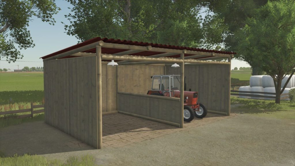 Two Bay Shed V1.0.0.0 FS25 Mod | Farming Simulator 22 Mod