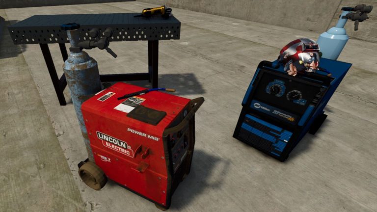 Welder repair mode V1.0.0.0 FS25 Mod | Farming Simulator 22 Mod