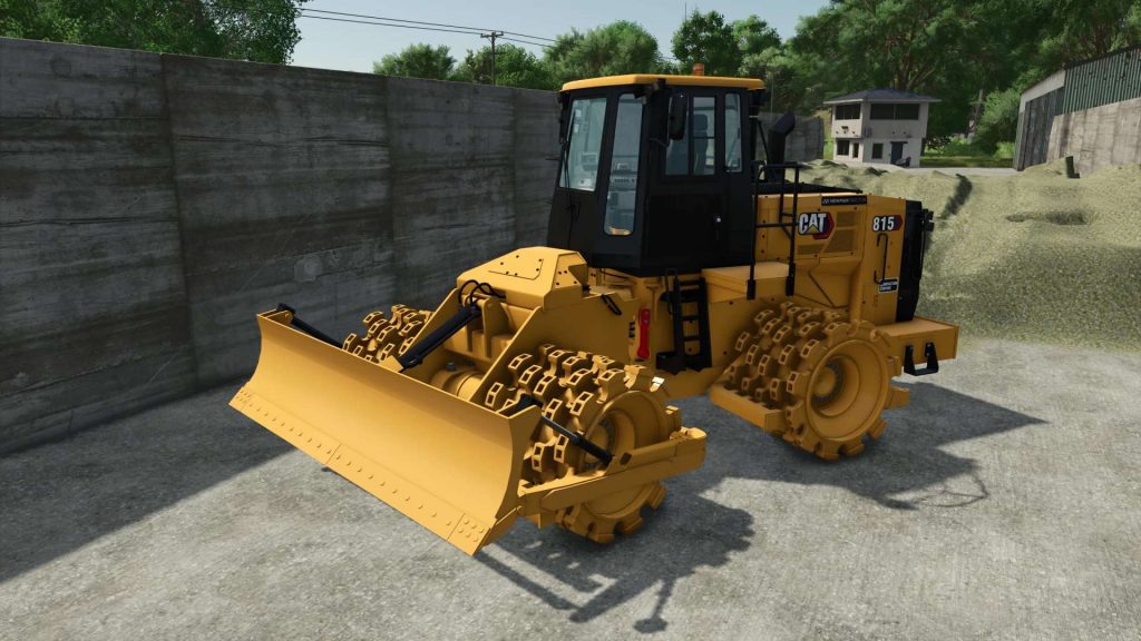 CAT 815NG Compactor v1.0.0.0 FS25 Mod | Farming Simulator 22 Mod