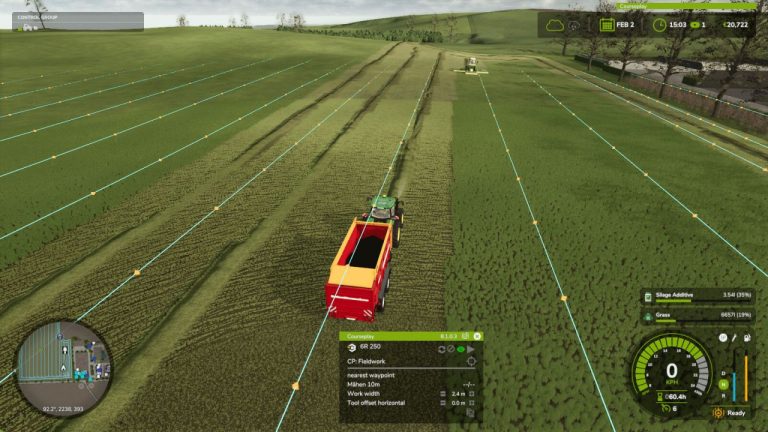 Courseplay GPS Extension V1.0.0.0 FS25 Mod | Farming Simulator 22 Mod