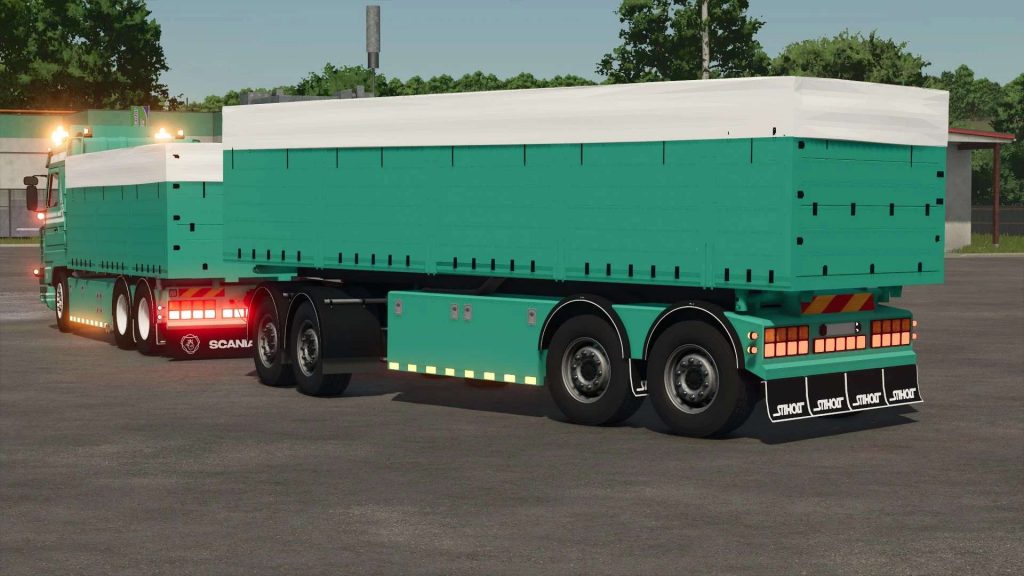Lundby Flyer truck trailer v1.0.0.0 FS25 Mod | Farming Simulator 22 Mod