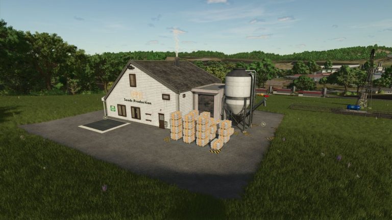 Seed Production Factory V1.0.0.0 FS25 Mod | Farming Simulator 22 Mod