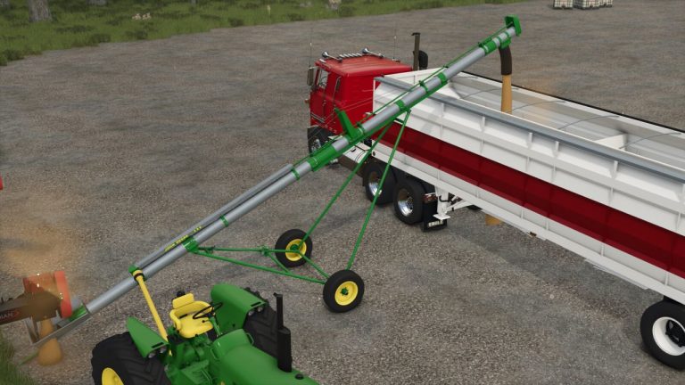 Vintage Auger Pack V1.0.0.0 FS25 Mod | Farming Simulator 22 Mod