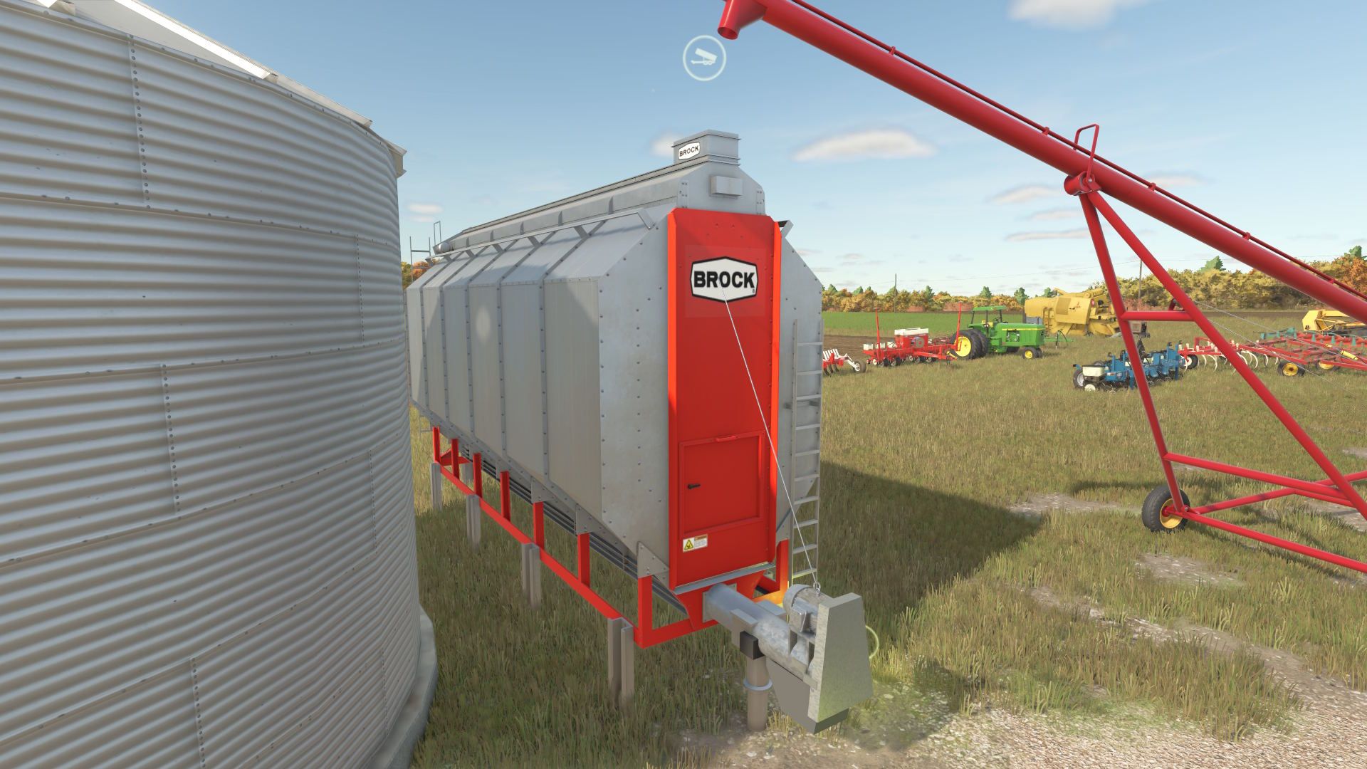 Brock Corn Dryer V1.0.0.1 FS25 Mod | Farming Simulator 22 Mod