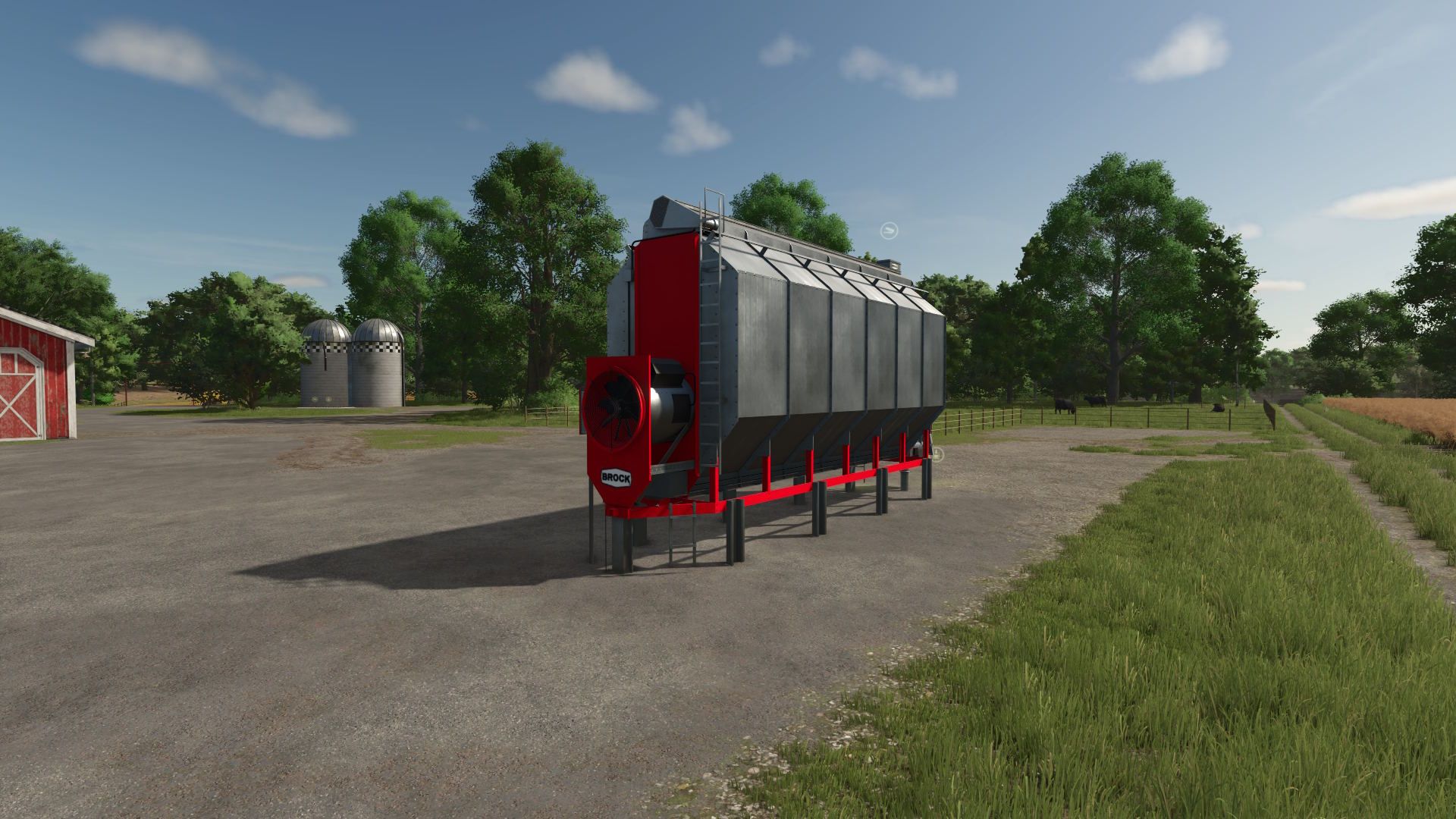 Brock Corn Dryer V1.0.0.1 FS25 Mod | Farming Simulator 22 Mod