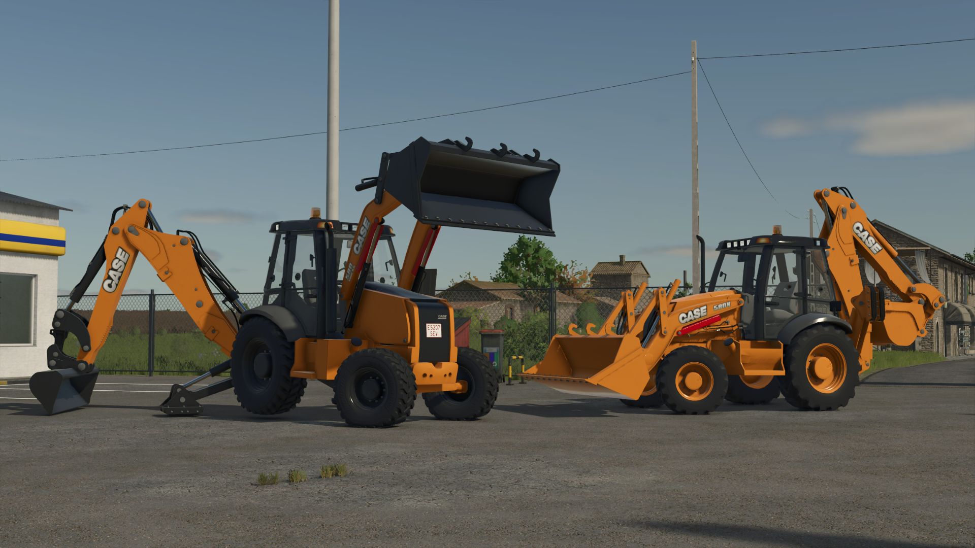 Case 580N & 580 Super N Backhoes V1.0.0.0 FS25 Mod | Farming Simulator ...