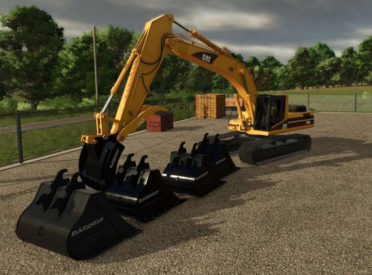 Cat 330BL Excavator v1.0.0.0 FS25 Mod | Farming Simulator 22 Mod