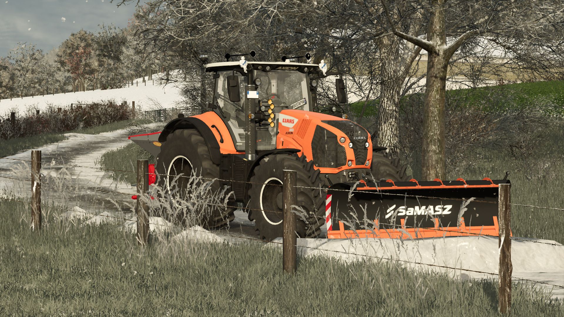 Claas Axion 870-800 Grey Edition V1.0.0.1 FS25 Mod | Farming Simulator ...