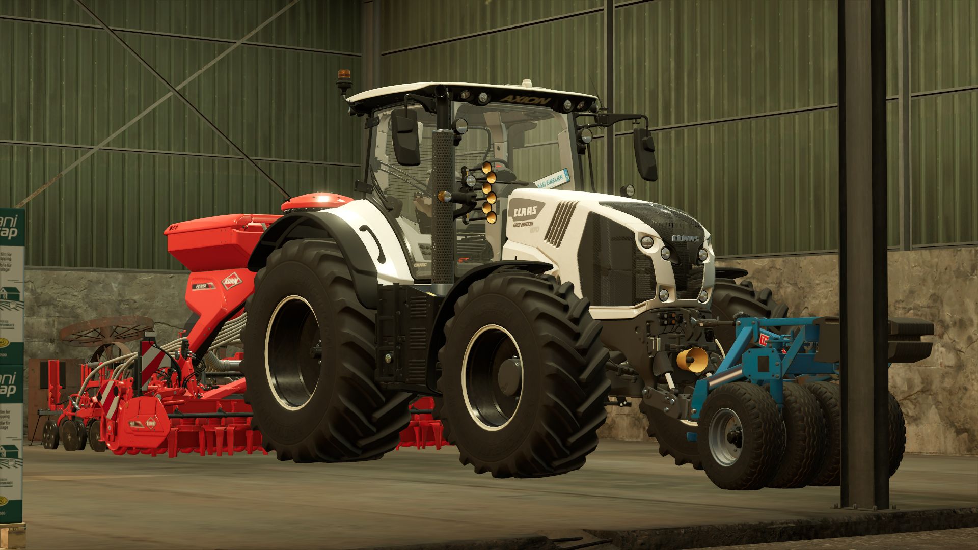 Claas Axion 870-800 Grey Edition V1.0.0.1 FS25 Mod | Farming Simulator ...