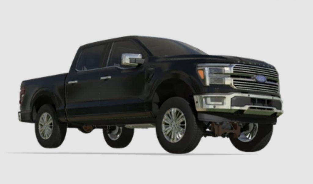 Ford F150 Hank The Tank v1.0.0.0 FS25 Mod | Farming Simulator 22 Mod