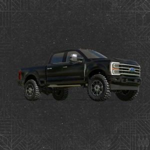 Ford F350 Limited Hank The Tank v1.0.0.0 FS25 Mod | Farming Simulator ...