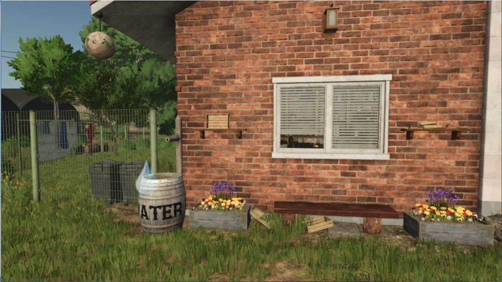 Fountain Barrel Water V1.0.0.0 FS25 Mod | Farming Simulator 22 Mod