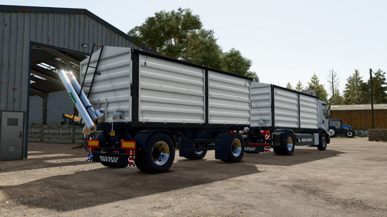 Grain Trailer V1.0.0.0 FS25 Mod | Farming Simulator 22 Mod
