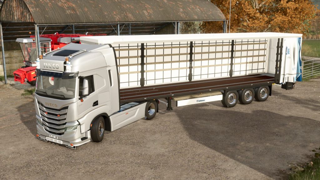 Iveco S-Way V1.0.0.0 FS25 Mod | Farming Simulator 22 Mod