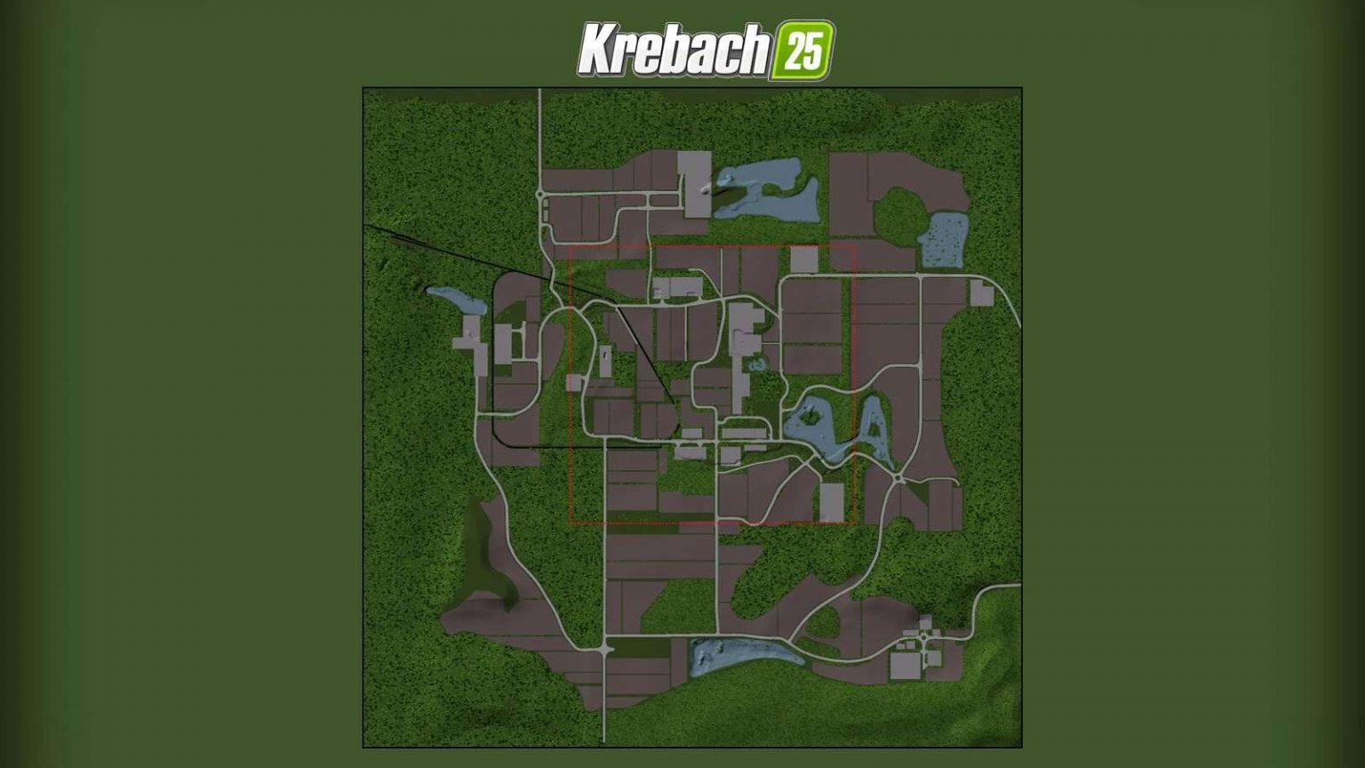 Krebach Map v1.0.0.0 FS25 Mod | Farming Simulator 22 Mod