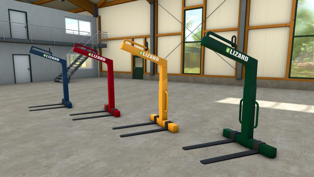Pallet fork for crane V1.0.0.0 FS25 Mod | Farming Simulator 22 Mod