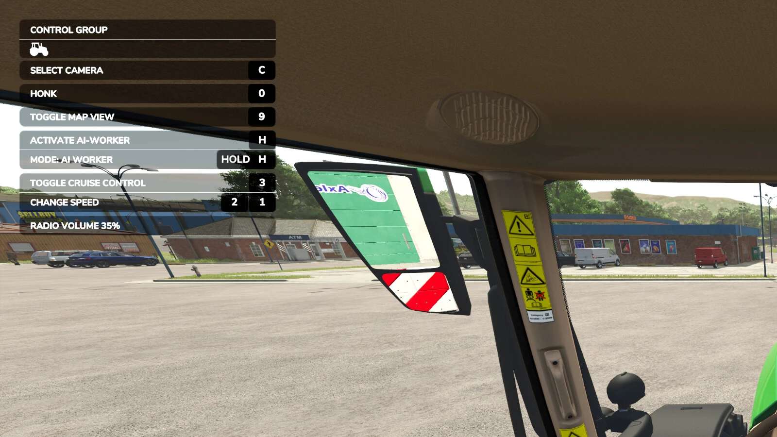 Radio Volume Hotkeys v1.0.0.0 FS25 Mod | Farming Simulator 22 Mod