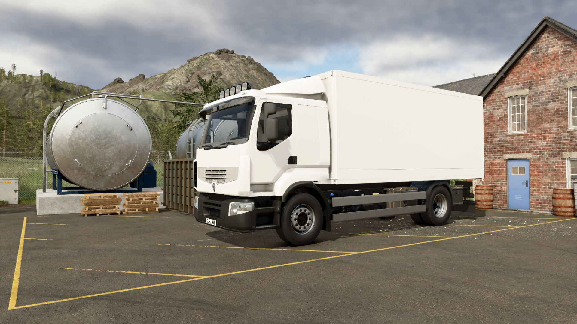 Renault Premium Сargo 4x2 V1.0.0.0 FS25 Mod | Farming Simulator 22 Mod