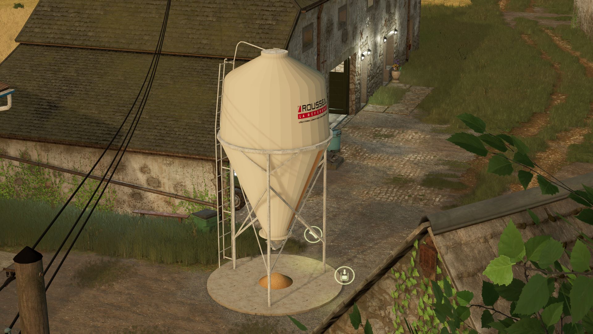 ROUSSEAU feed silo V1.0.0.0 FS25 Mod | Farming Simulator 22 Mod
