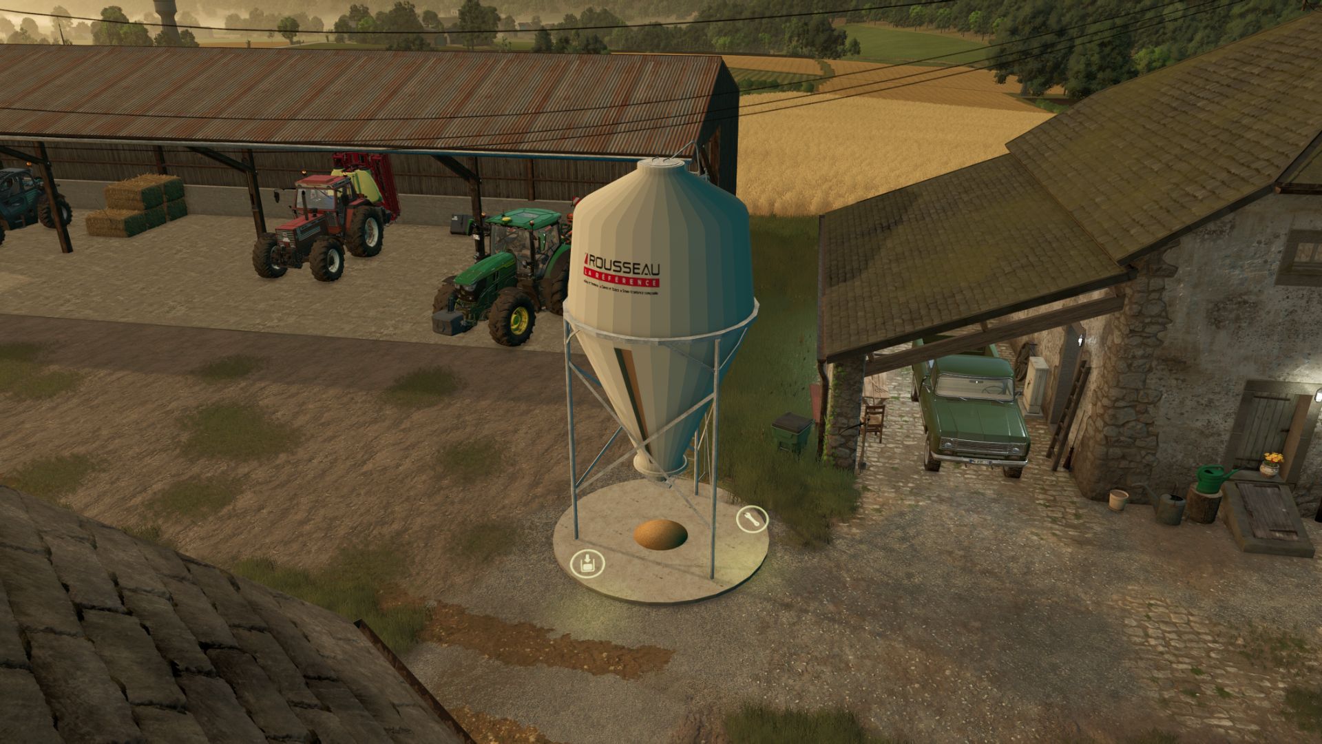 ROUSSEAU feed silo V1.0.0.0 FS25 Mod | Farming Simulator 22 Mod
