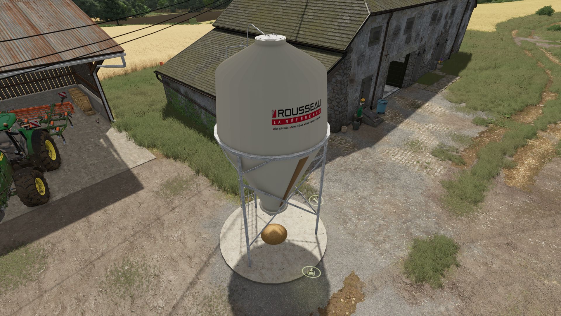 ROUSSEAU feed silo V1.0.0.0 FS25 Mod | Farming Simulator 22 Mod