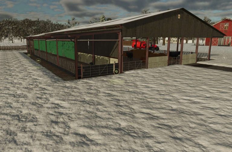 Small Calf Shed v1.0.0.0 FS25 Mod | Farming Simulator 22 Mod
