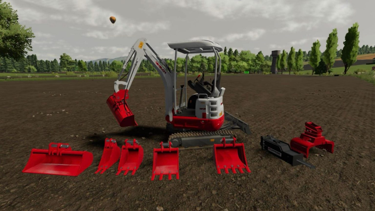 Takeuchi TB 217 R V1.0.0.1 FS25 Mod | Farming Simulator 22 Mod