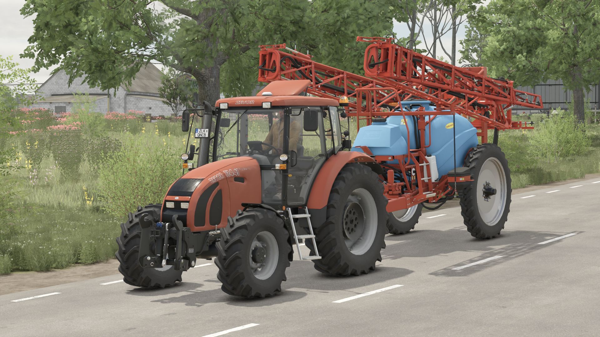 Zetor Forterra 10641-12441 V1.0.0.0 FS25 Mod | Farming Simulator 22 Mod