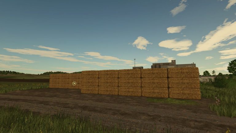 Automatic Bale Storage V1.0.0.1 FS25 Mod | Farming Simulator 22 Mod